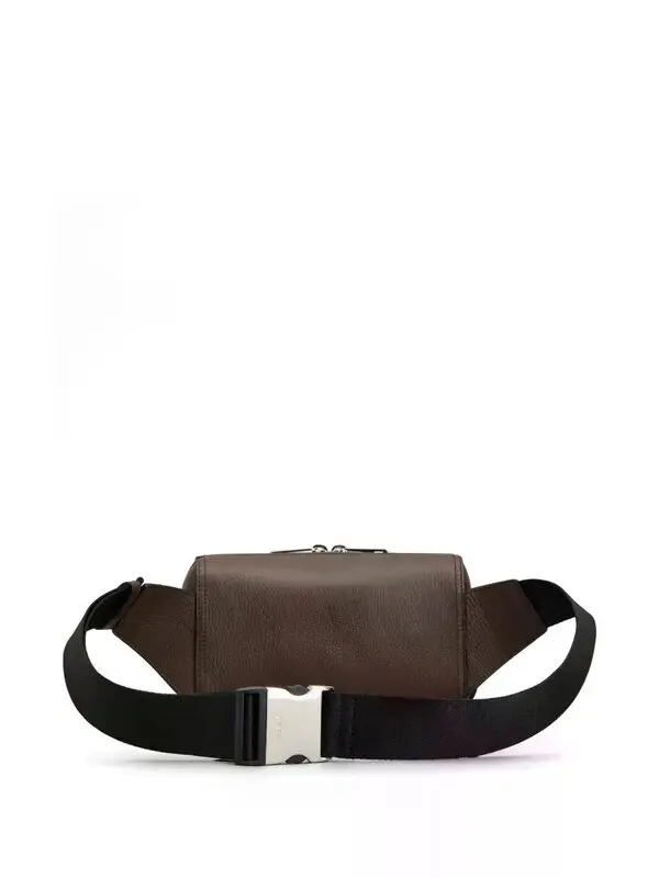 TOD'S Logo-detail Messenger Bag - Brown