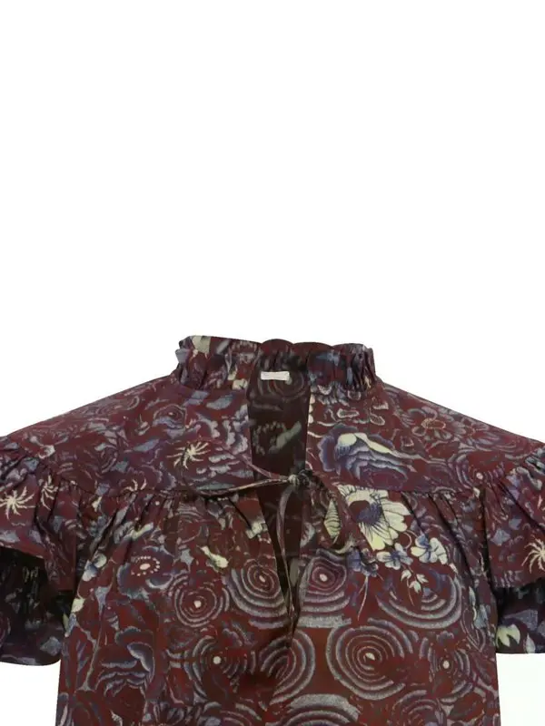 Ulla Johnson Letty Floral Blouse