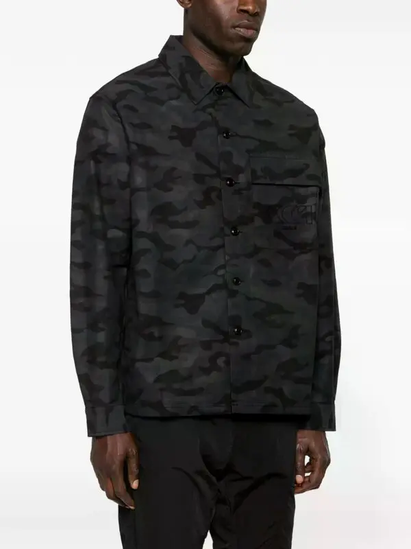 CIARAN Camouflage-print Shirt Jacket