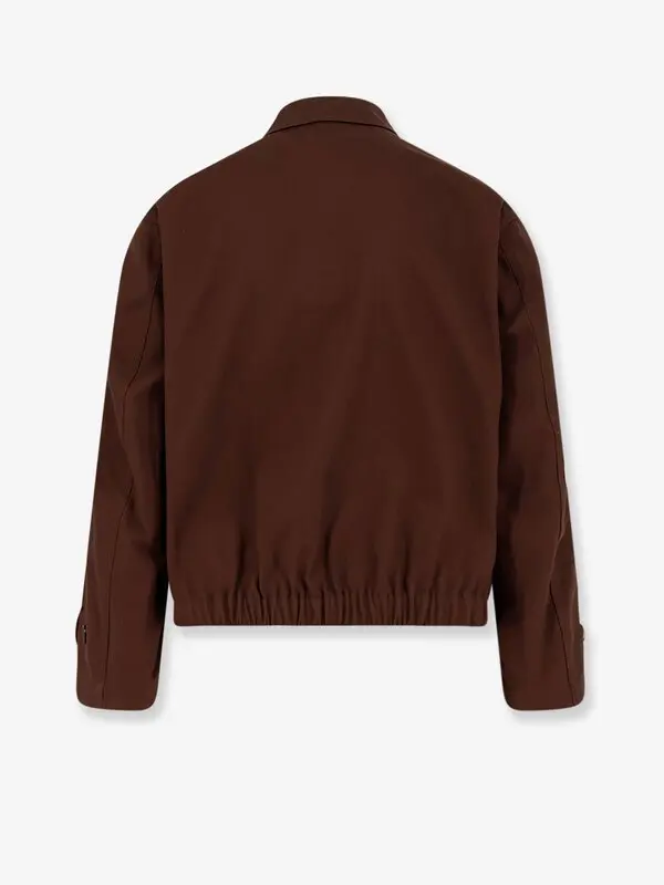 HEVO Isola Di San Pietro Cotton Jacket - Brown