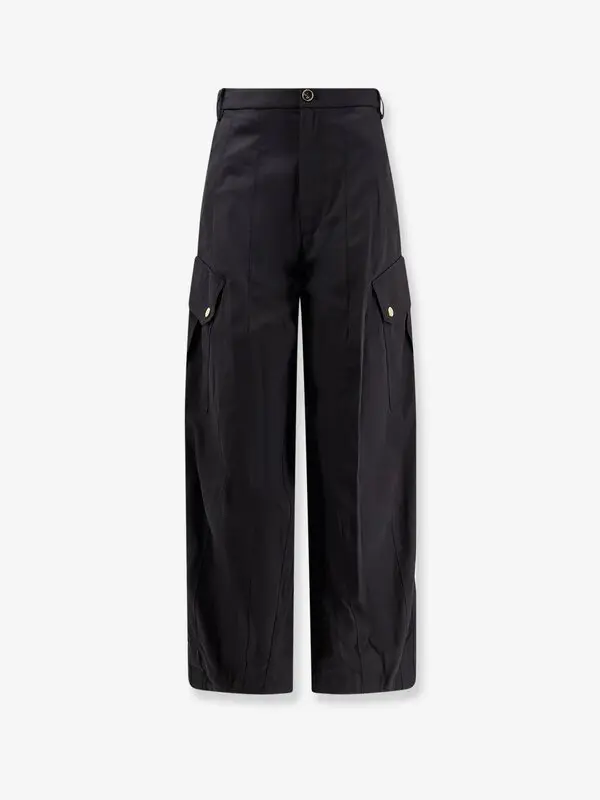 Pinko Rosalina Cotton Cargo Trousers