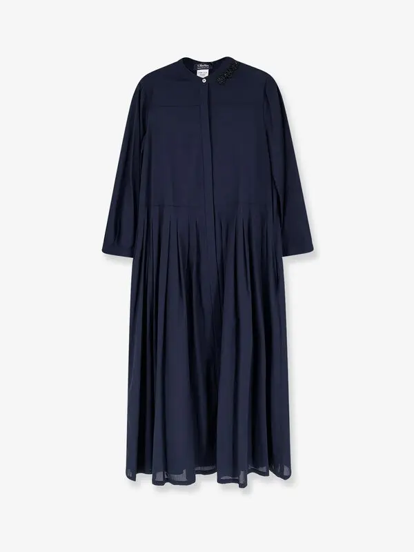 Max Mara Clarissa Long Dress - Blue