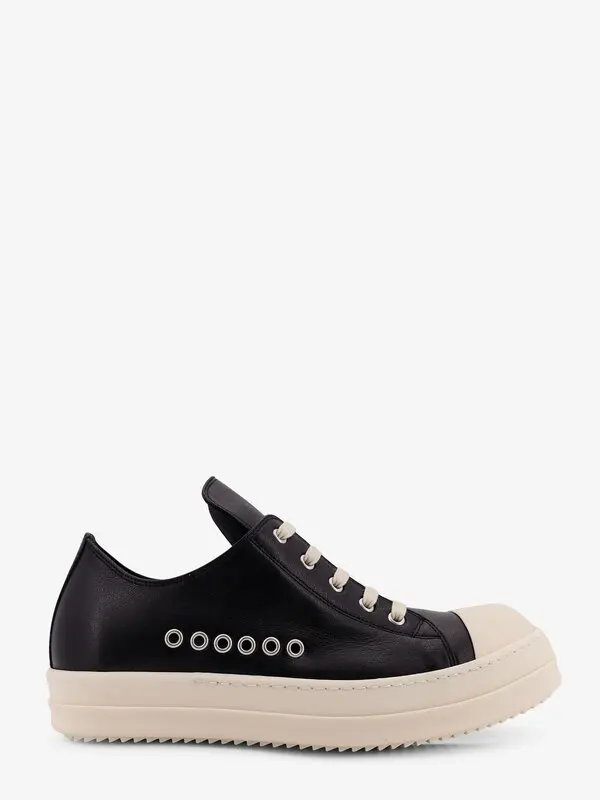Rick Owens Leather Sneakers