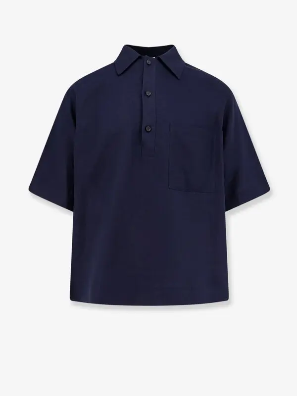 HEVO Montursi Linen And Viscose Shirt