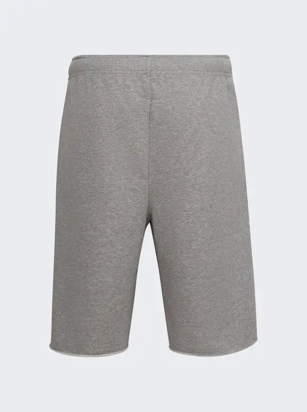 MAISON MARGIELA Logo Patch Relaxed Fit Shorts - Gray