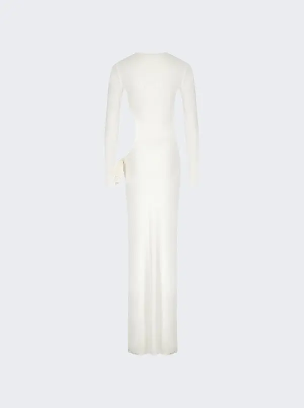 Zeynep Arçay Bow Maxi Jersey Dress