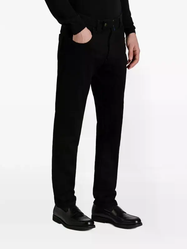 Incotex Six-pocket Jeans - Black