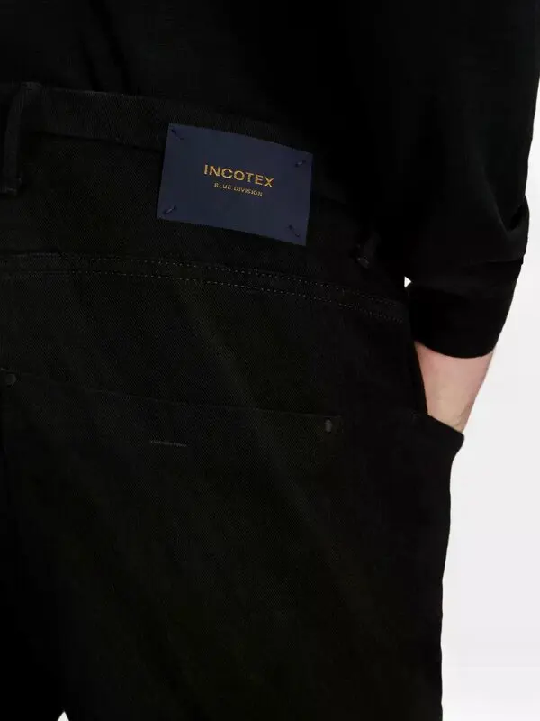 Incotex Six-pocket Jeans - Black