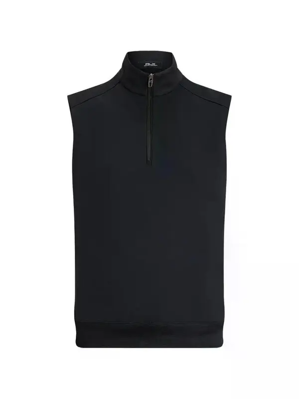 Rlx Ralph Lauren Half-zip Sleeveless Vest