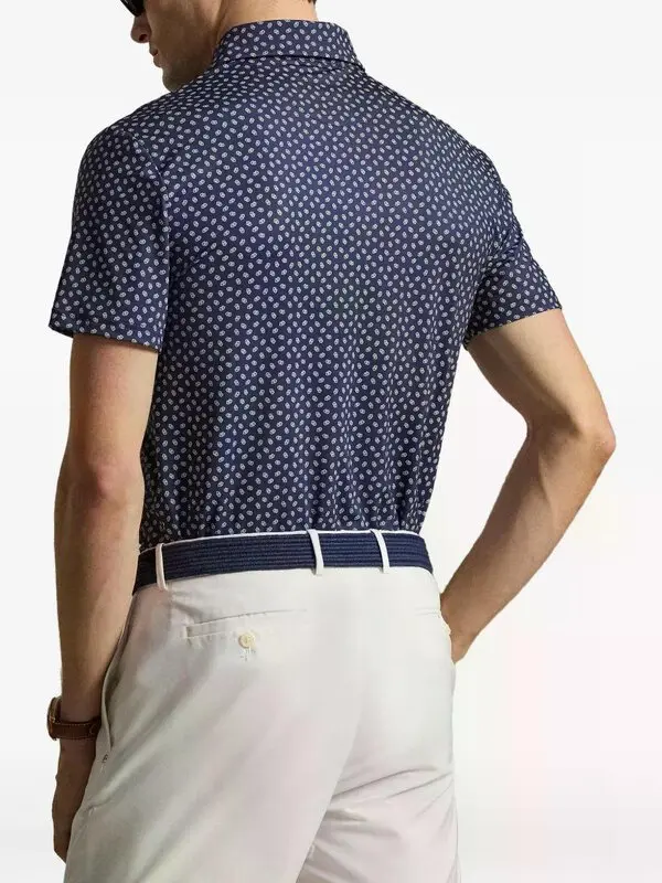 Rlx Ralph Lauren Patterned Polo Shirt