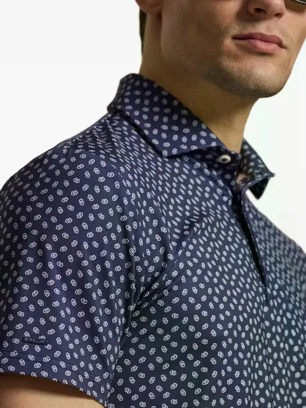 Rlx Ralph Lauren Patterned Polo Shirt