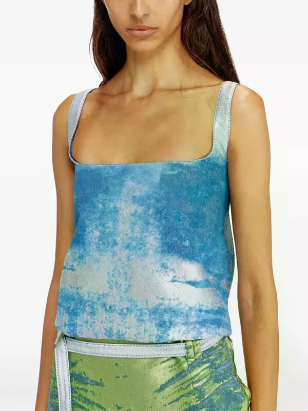 DIESEL® De-sanat-fsi Midi Dress - Green