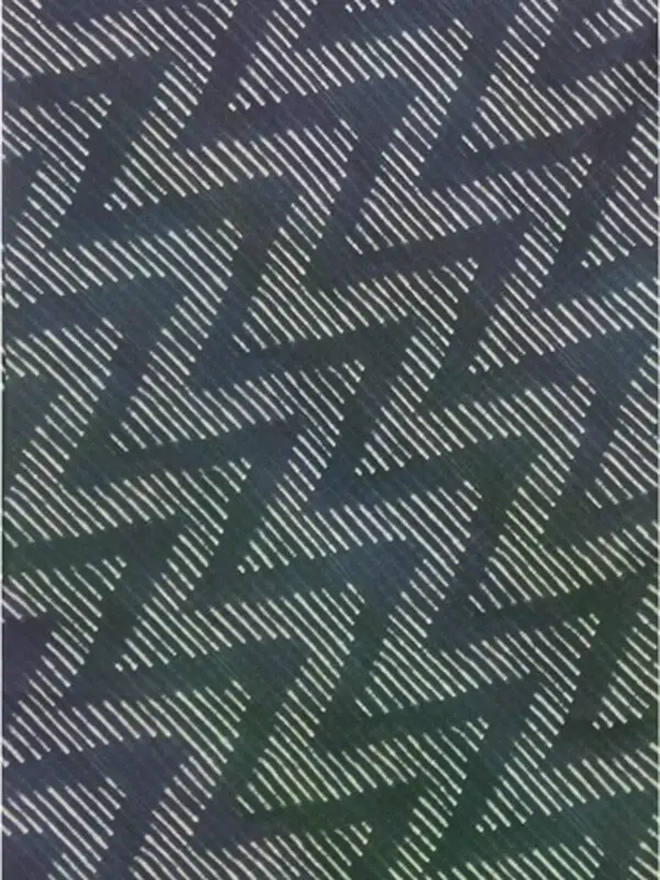 Giorgio Armani Zig Zag Scarf - Grey