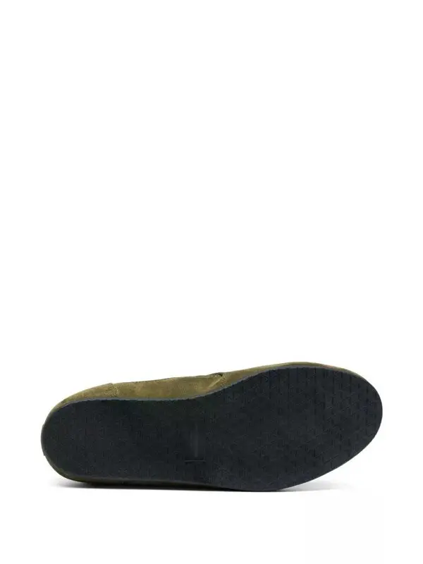 SCAROSSO Leggera Suede Sneakers - Green
