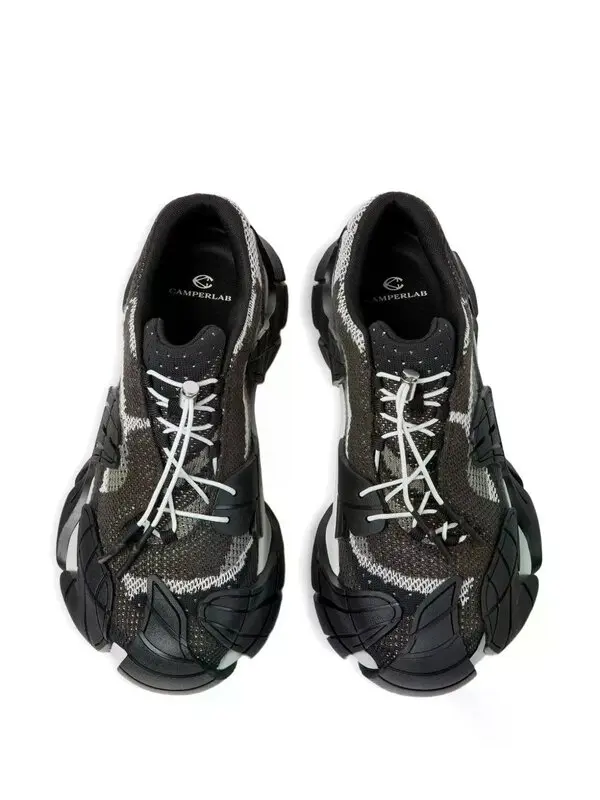 Camper Patterned Tormenta Sneakers - Black