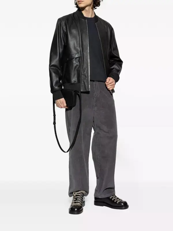 Paul Smith Zip-front Leather Jacket