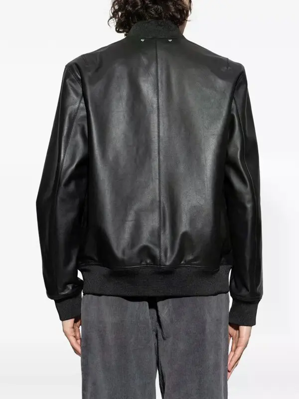 Paul Smith Zip-front Leather Jacket