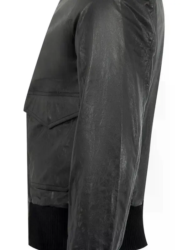 GIORGIO BRATO Leather Bomber Jacket