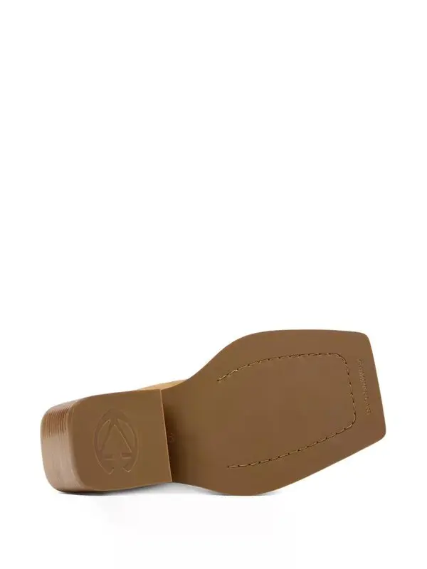Camper Square Toe Suede Boots - Neutrals