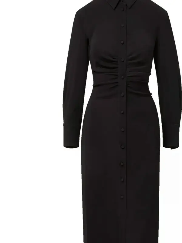 Veronica Beard Loxley Button Midi Dress