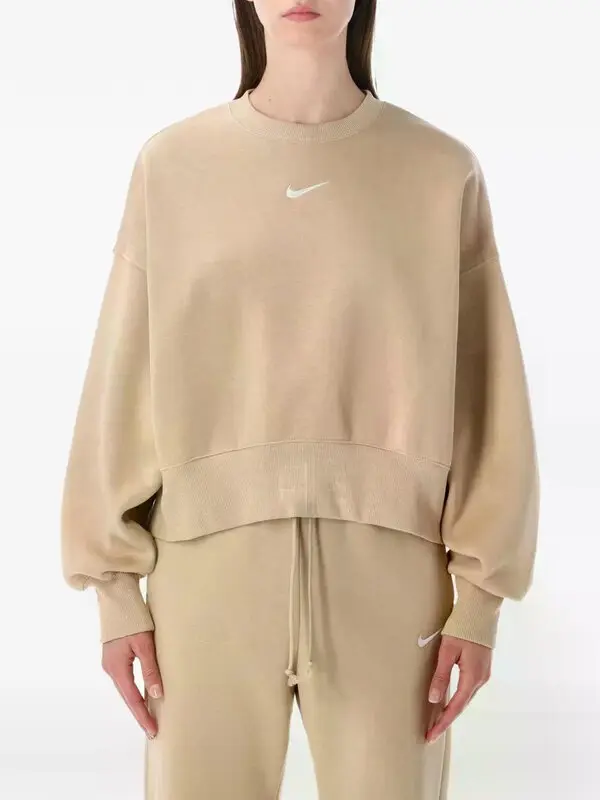 Nike Crew-neck Sweatshirt - Neutrals