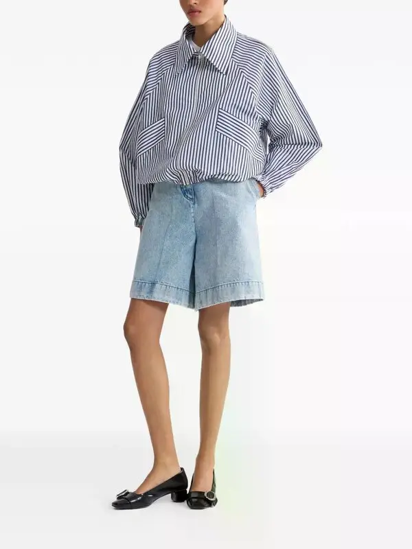 PATOU Striped Zipped Jacket
