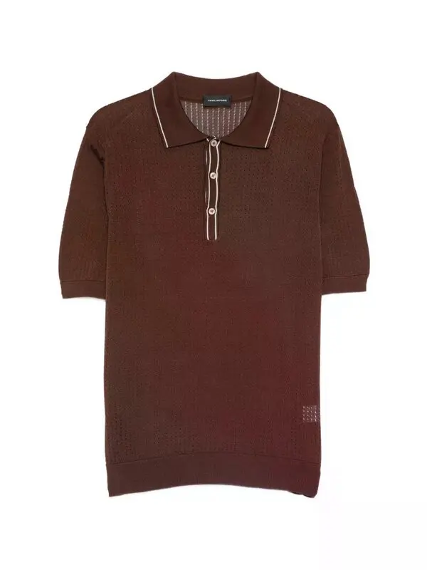 Tagliatore Buttoned Polo Shirt