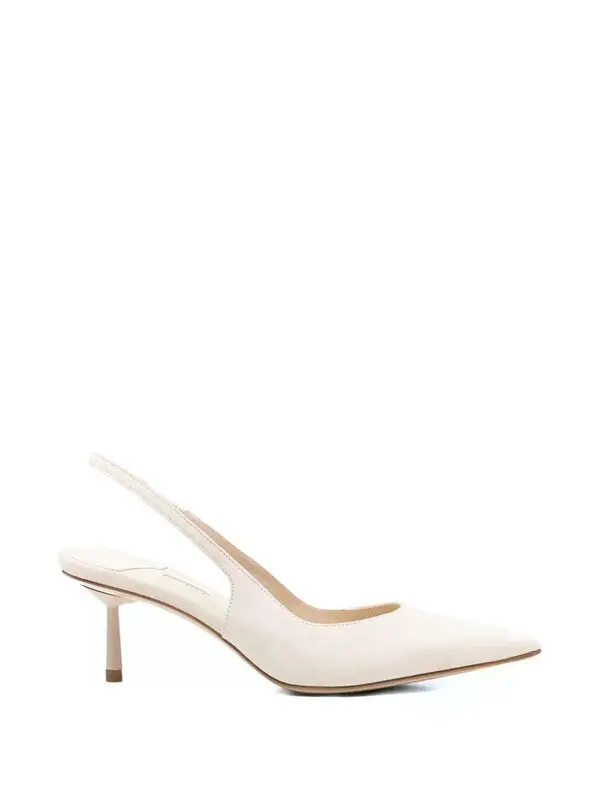 LE SILLA Point-toe Slingback Pumps