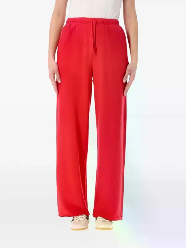 American Vintage Drawstring-waist Track Pants - Red