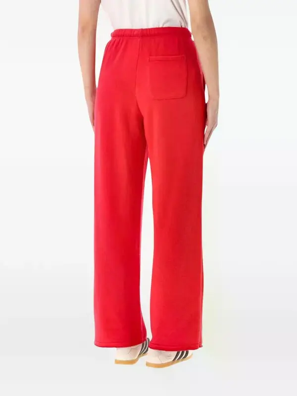 American Vintage Drawstring-waist Track Pants - Red