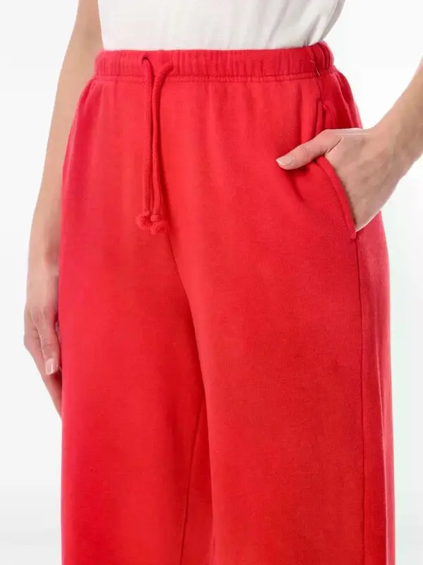 American Vintage Drawstring-waist Track Pants - Red