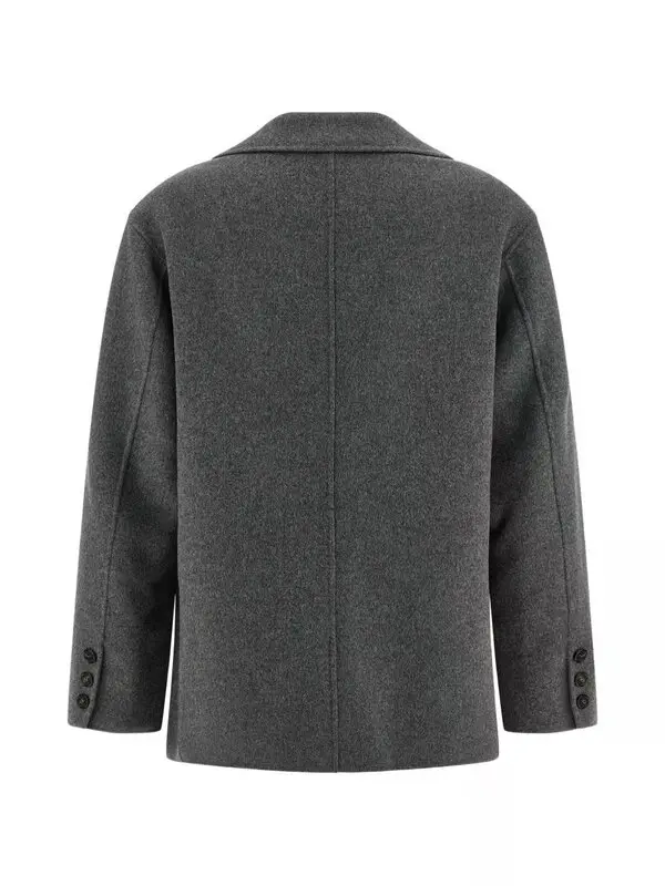 Max Mara Smmelfi Single-breasted Blazer - Grey