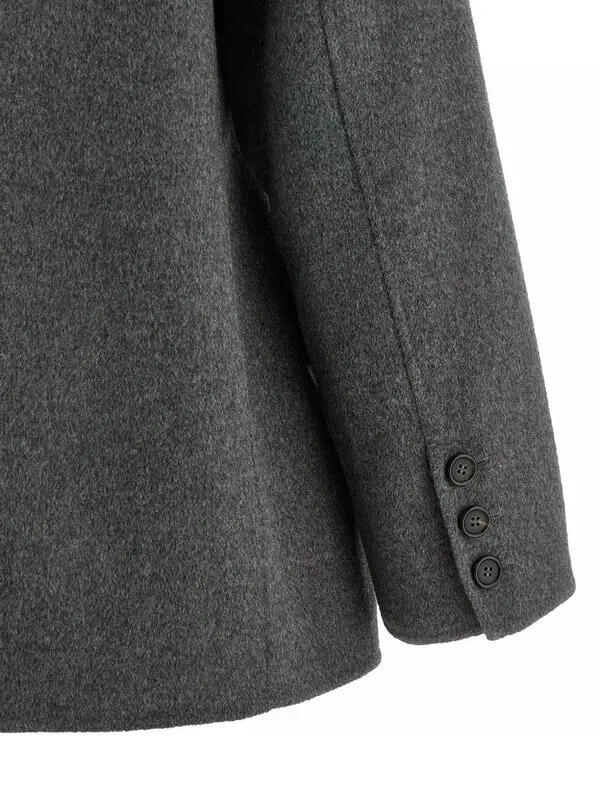 Max Mara Smmelfi Single-breasted Blazer - Grey