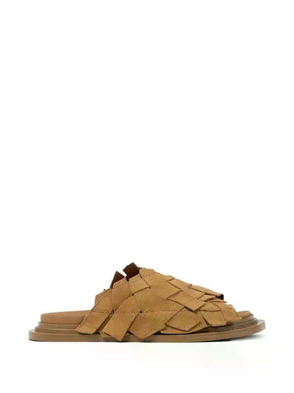 Camper Woven Nada Sandals - Brown