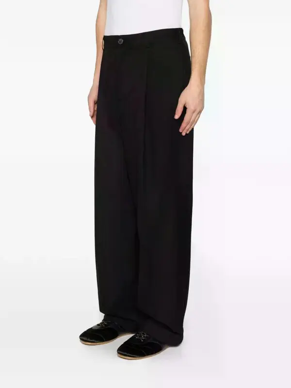 Marni Cuffed Pleated Trousers