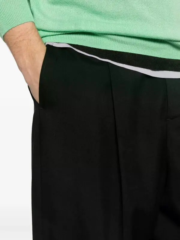 Marni Cuffed Pleated Trousers