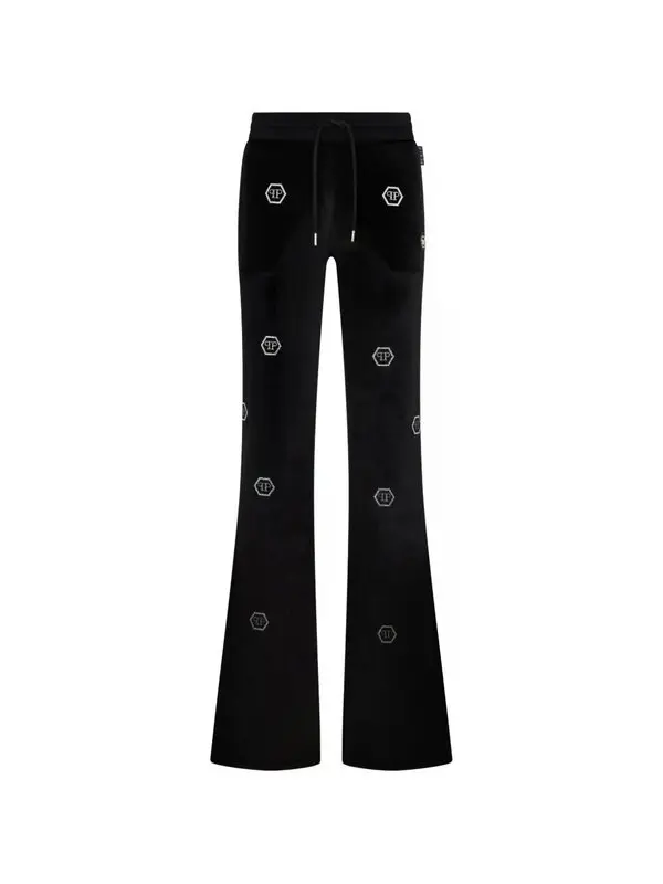 Philipp Plein Monogram-embellished Track Pants