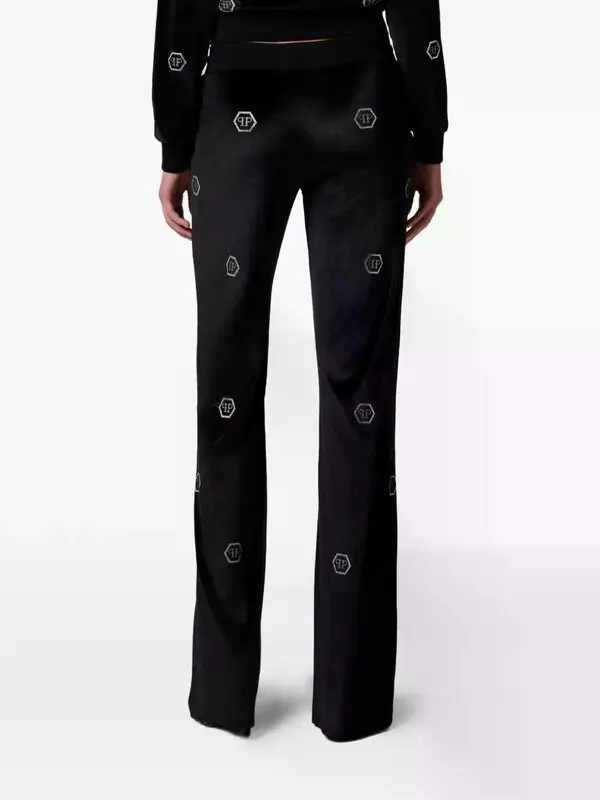 Philipp Plein Monogram-embellished Track Pants