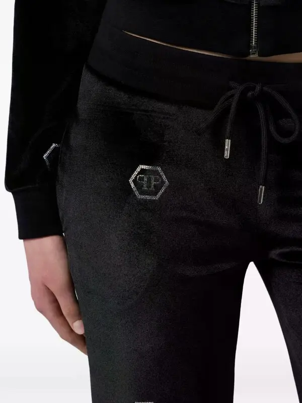 Philipp Plein Monogram-embellished Track Pants
