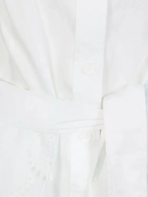 P.a.r.o.s.h Belted Eyelet Playsuit