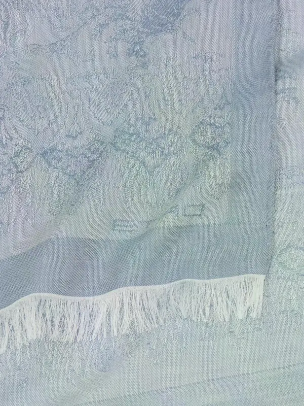 Etro Jacquard Scarf - Blue