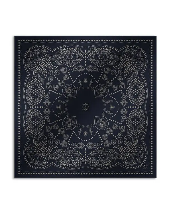 Max Mara Educata Stole Scarf - Midnight Blue