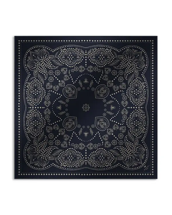 Max Mara Educata Stole Scarf - Midnight Blue
