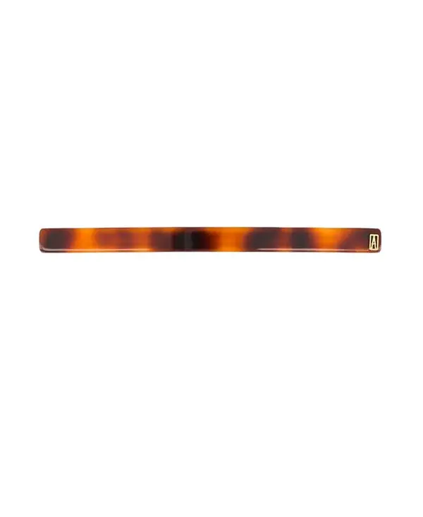 Alexandre De Paris Tuileries Fine Acetate Barrette - Brown