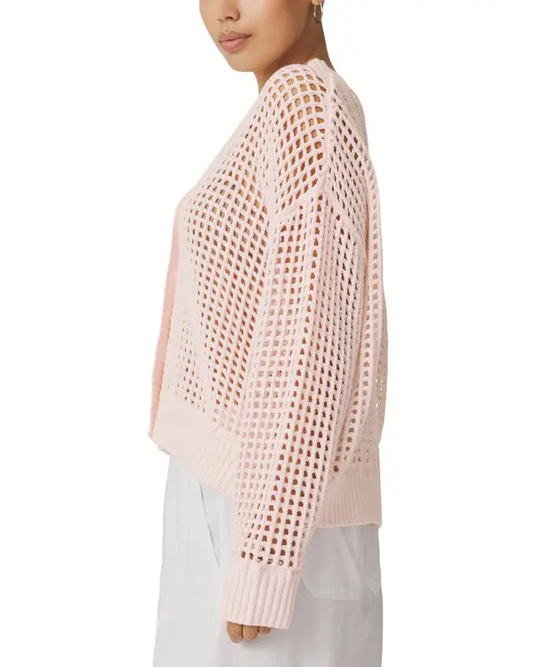 Splendid Camellia Cardigan Sweater - Rose Petal