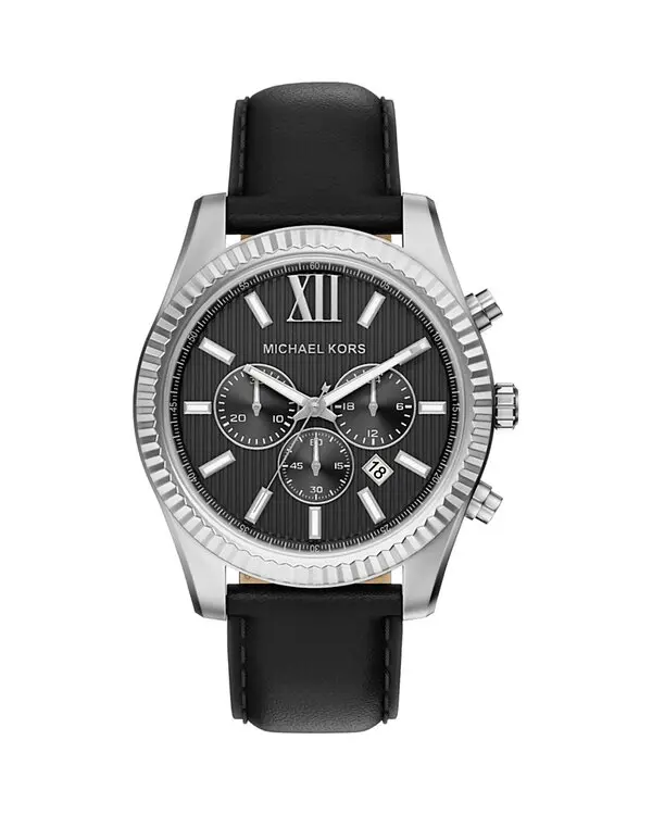 Michael Kors Chronograph Watch, 45mm - Black