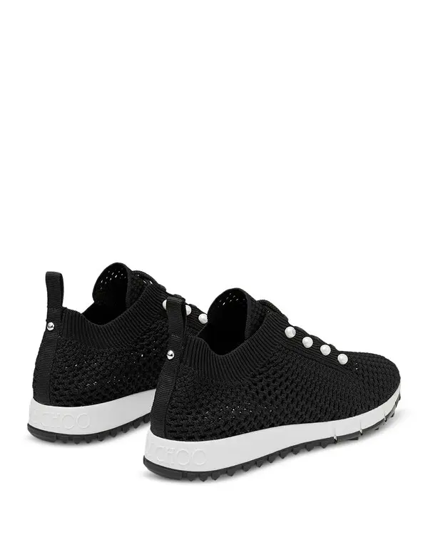 JIMMY CHOO Veles Sneakers - Black
