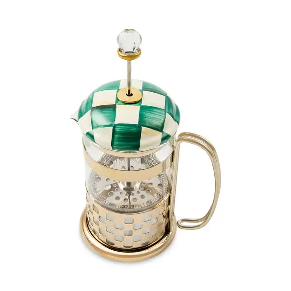 MACKENZIE-CHILDS Check French Press