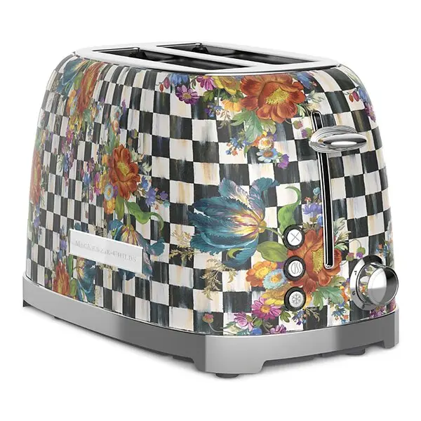 MACKENZIE-CHILDS Market 2-slice Toaster - Courtly Flower