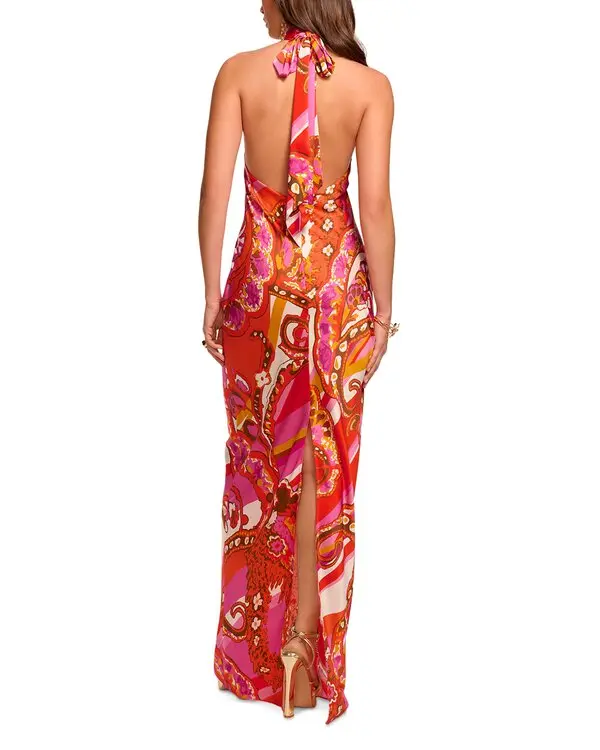 Ramy Brook Printed Tatiana Gown